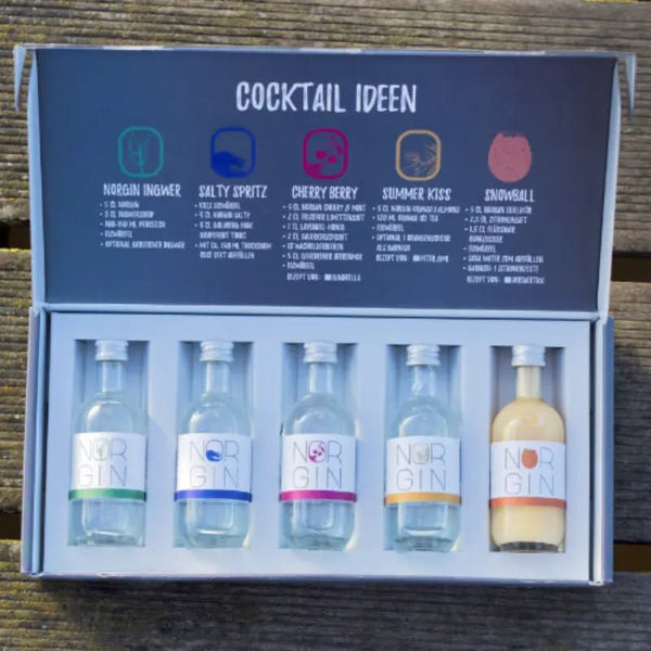 NORGIN Flachenpost - Tasting Set * Jede Menge Geschmack * GiNFAMILY