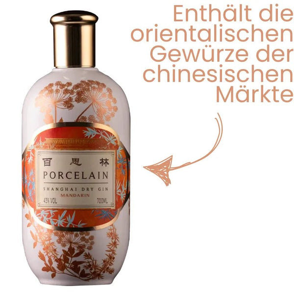 Porcelain Shanghai Dry Gin * Gin aus China entdecken bei GiNFAMILY